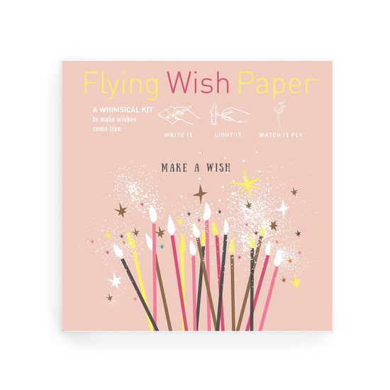 Flying Wish Paper Mini Kit - "MAKE A WISH" – House of Intuition Inc