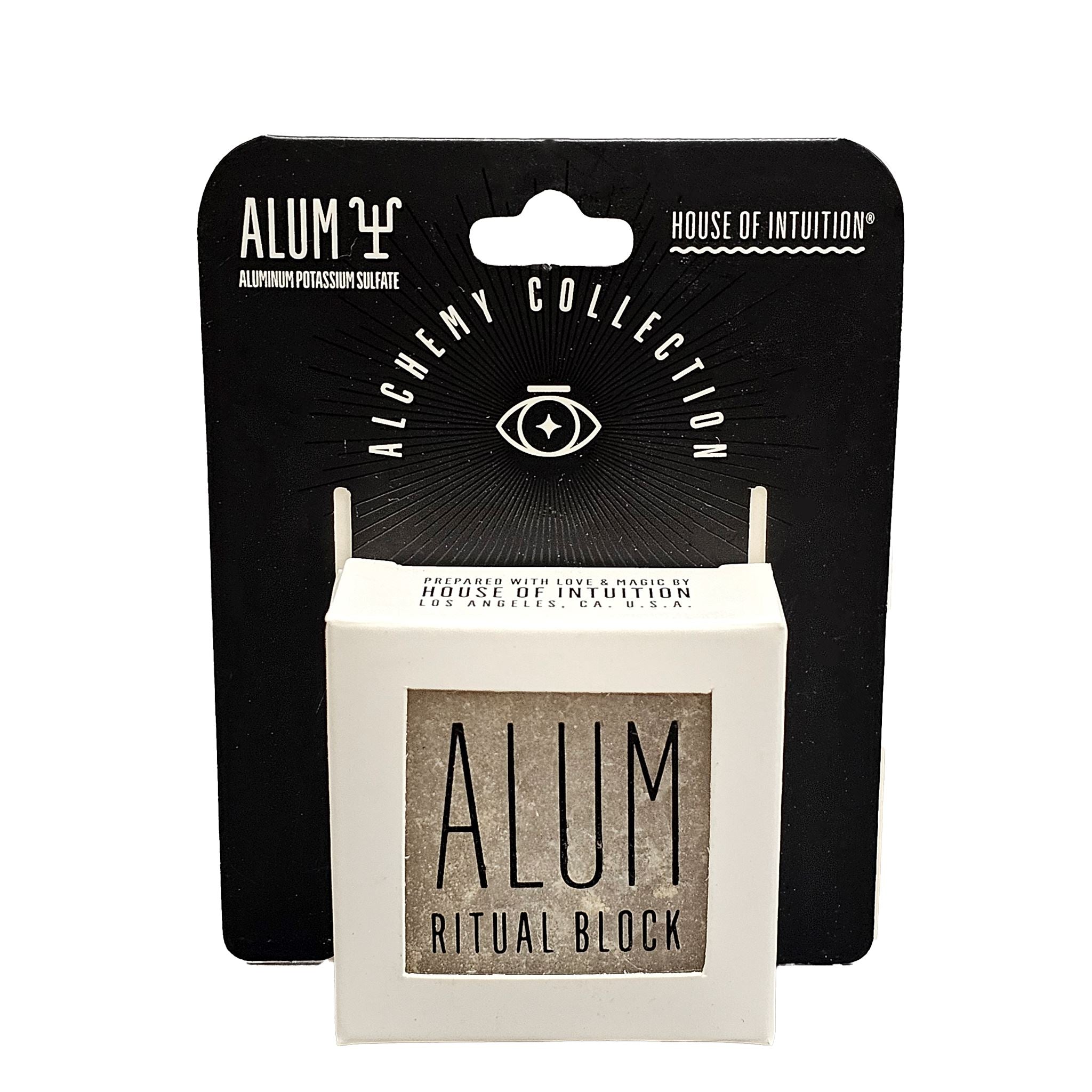 Alum Mineral Ritual Block - Luck & Protection – House of Intuition Inc