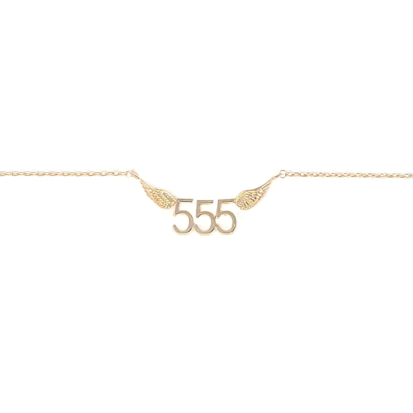555 Angel Number Necklace (Gold Color) - TRANSFORMATION – House of ...