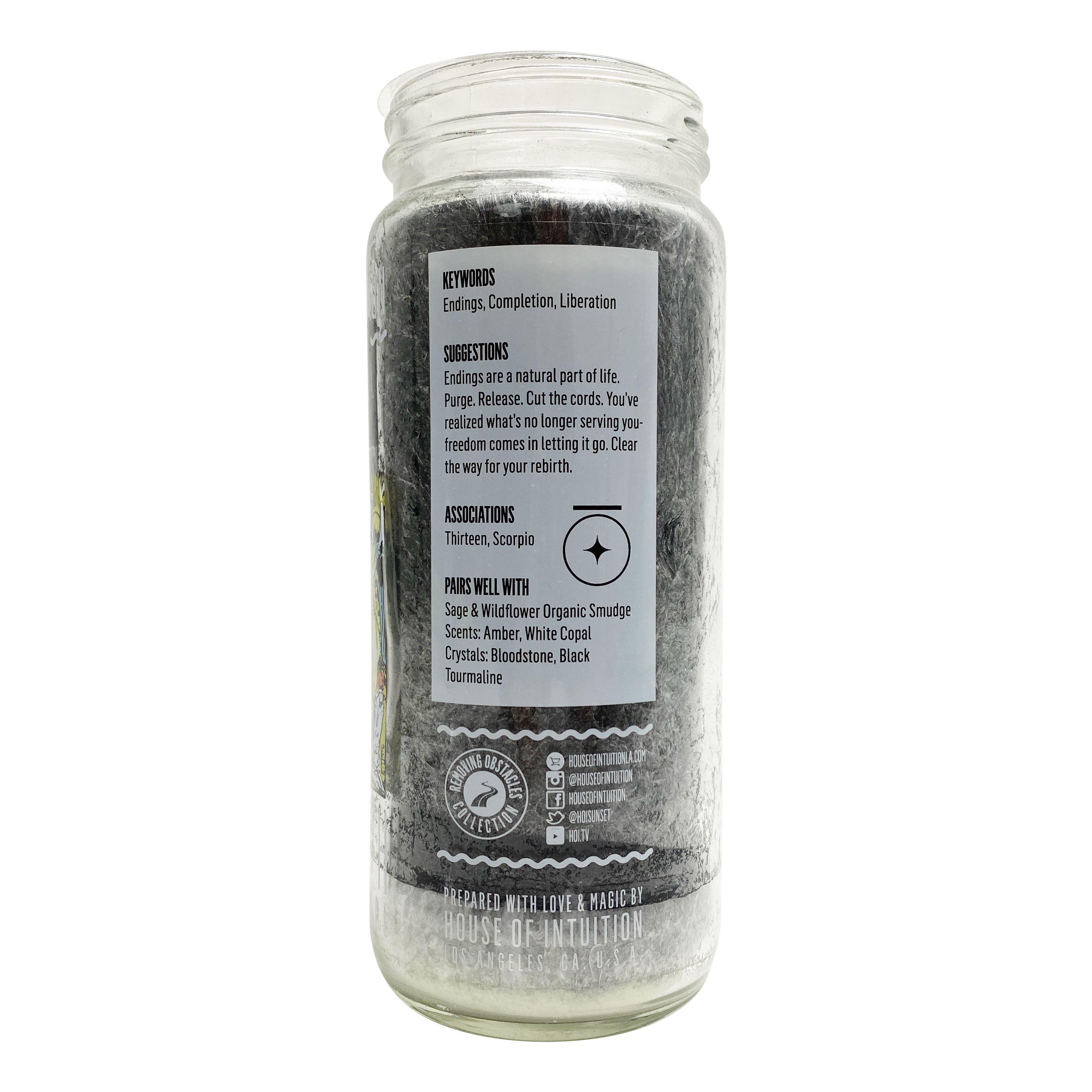 Death Major Arcana Candle – House of Intuition Inc