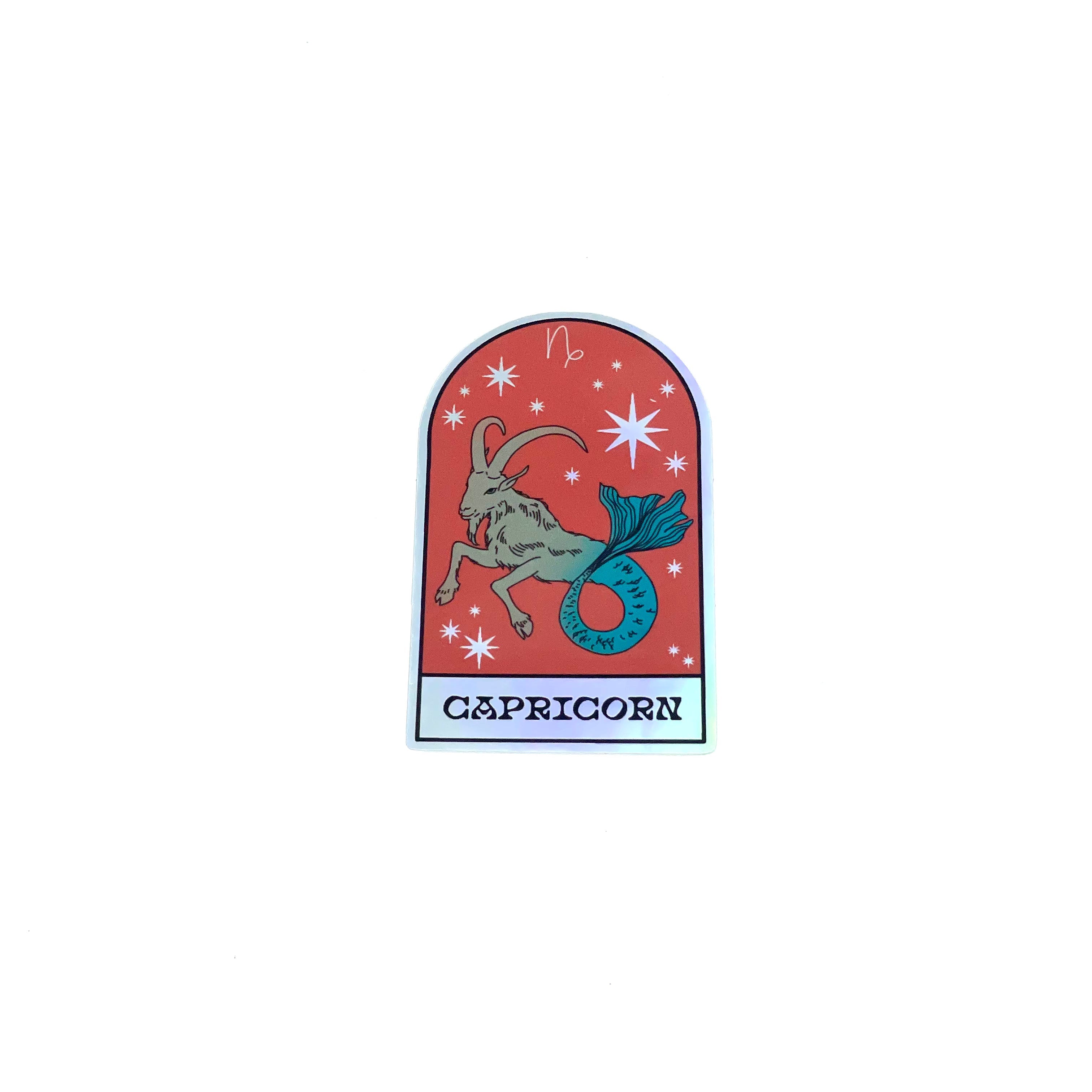 Capricorn Energy Holographic Sticker – House of Intuition Inc